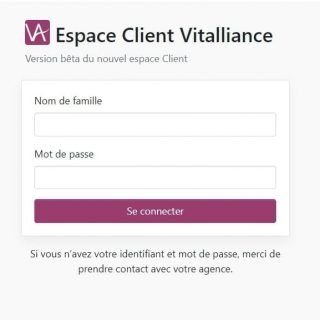 Vitalliance met en ligne son nouvel Espace Client sur le web