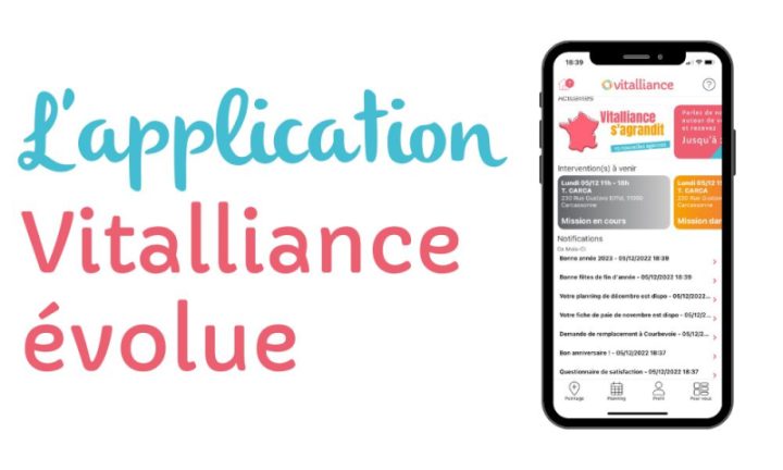 Du nouveau dans l’Application Vitalliance - Blog Vitalliance