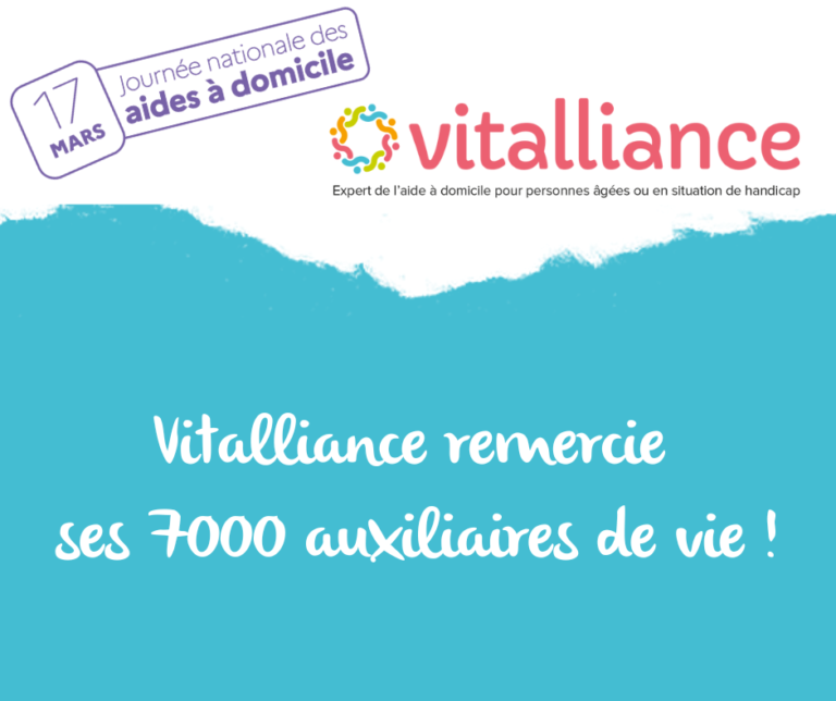 C'est la Journée nationale des aides à domicile chez Vitalliance ! - Blog Vitalliance