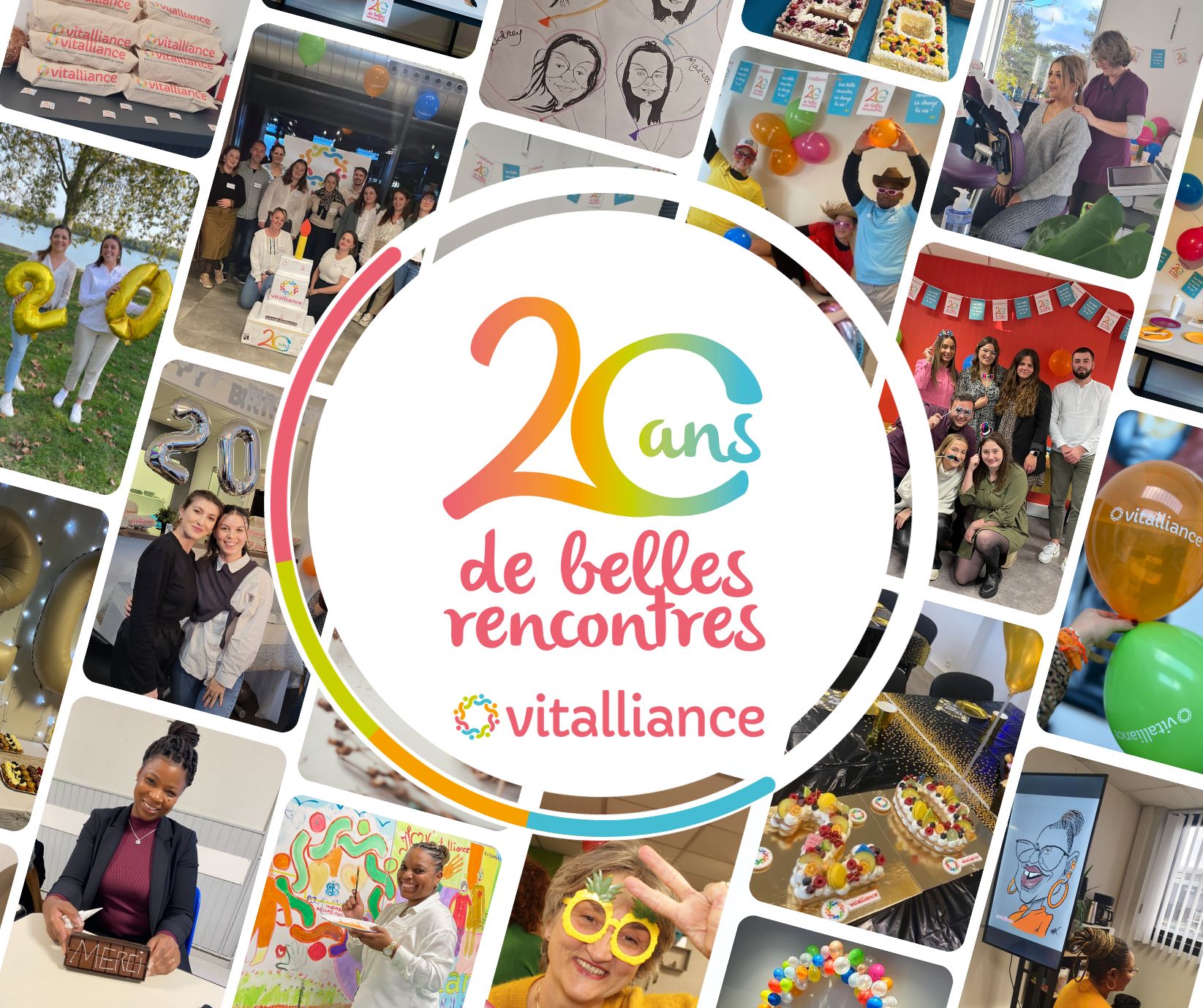Vitalliance célèbre ses 20 ans dans ses 140 agences ! - Blog Vitalliance