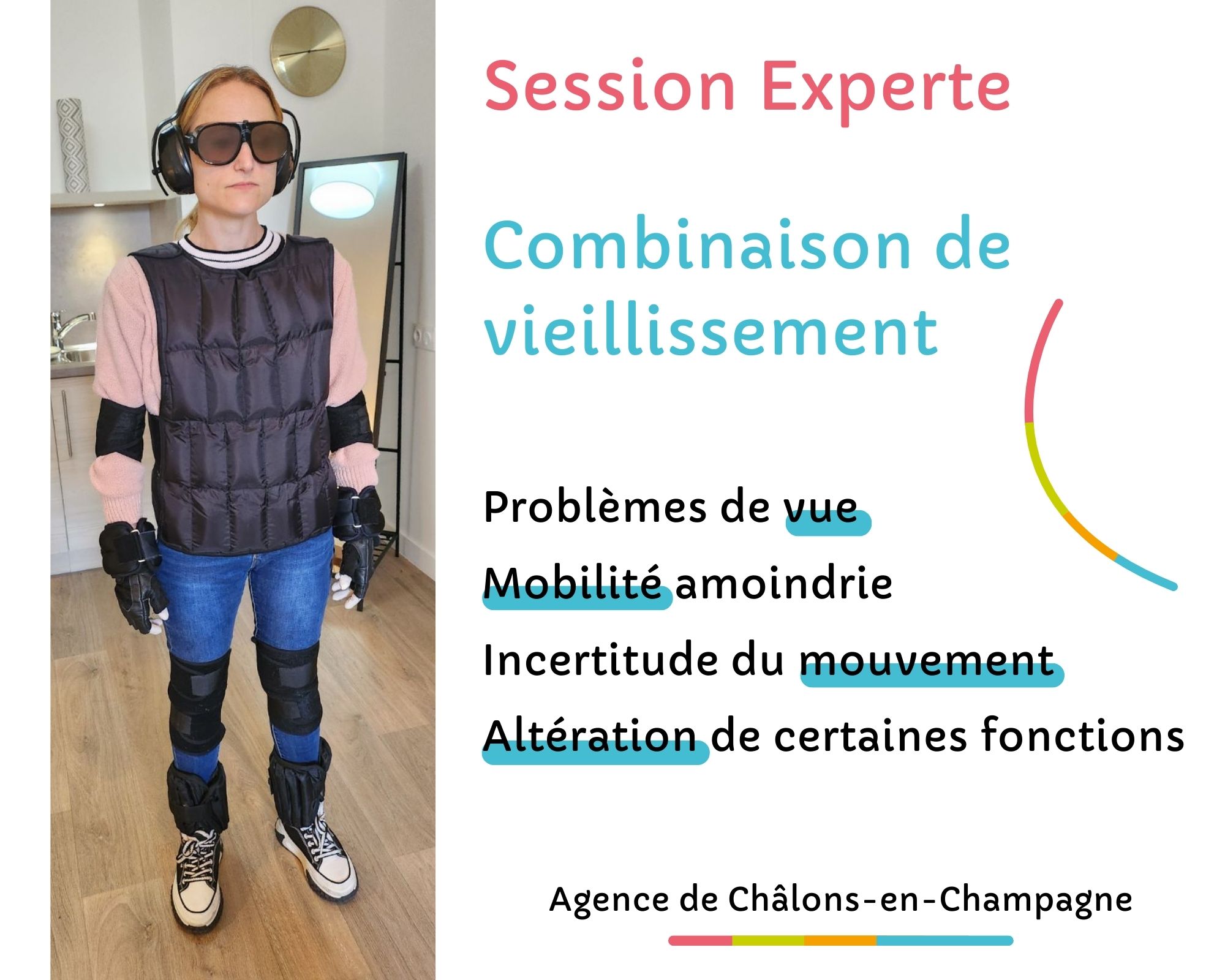 Session Experte : Essai de la combinaison de vieillissement - Blog Vitalliance