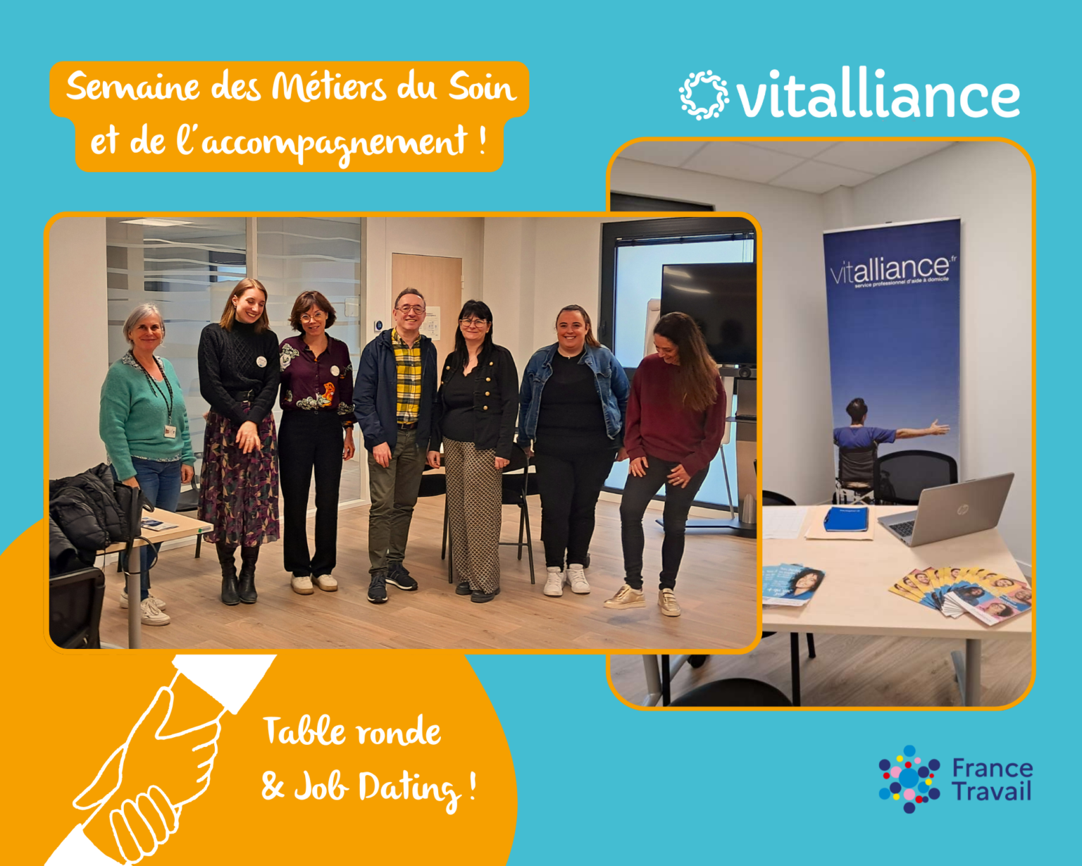 Semaine des Métiers du Soin et de l’Accompagnement à Vannes ! - Blog Vitalliance